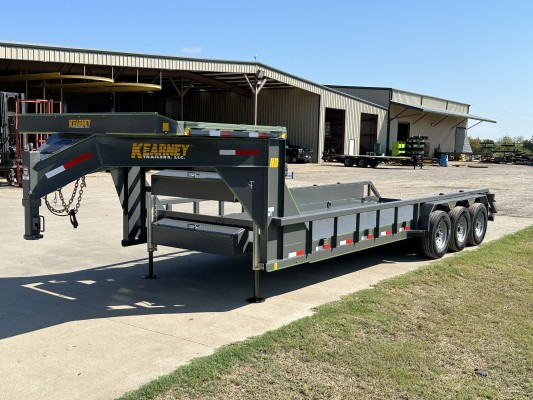 96"W GOOSENECK TANDEM AXLE HEAVY DUTY LOWBOY PIPE TOP UTILITY (FARM USE ...