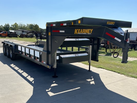 96"W GOOSENECK TANDEM AXLE HEAVY DUTY LOWBOY PIPE TOP UTILITY (FARM USE ...
